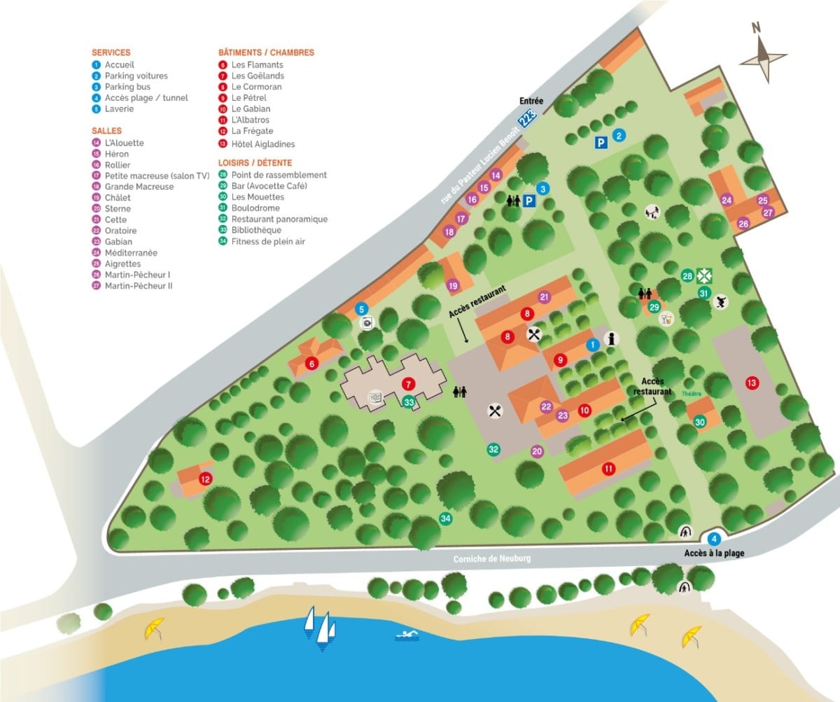 Le domaine - Village vacances du Lazaret